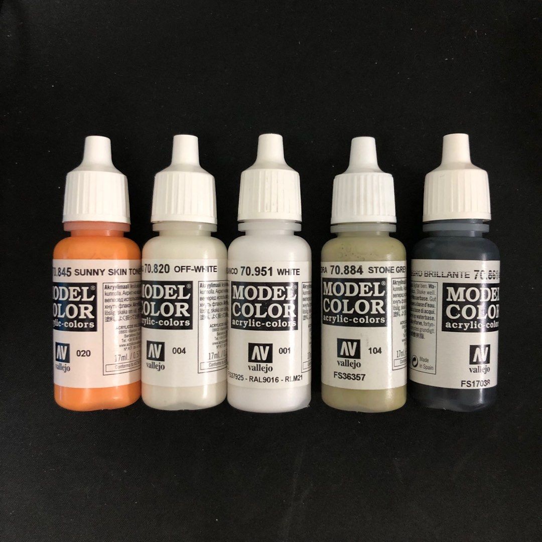 Vallejo Model Colour Paints, Hobbies & Toys, Stationery & Craft, Craft ...
