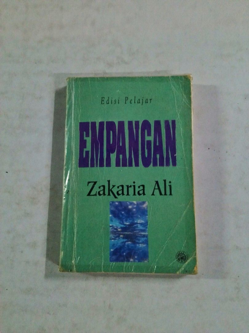Vintage 1996 Malay Novel Empangan (Edisi Pelakar) by Zakaria Ali ...
