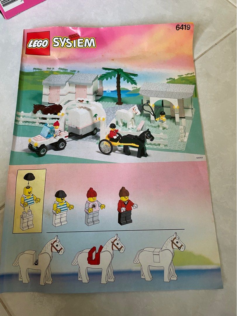 Vintage Lego System Paradisa 6419 (100% complete set), Hobbies & Toys ...