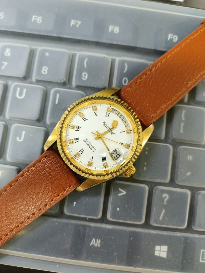 Vintage Sandoz Automatic Swiss Day and Date, Men's Fashion, Watches & Accessories, Watches on ...
