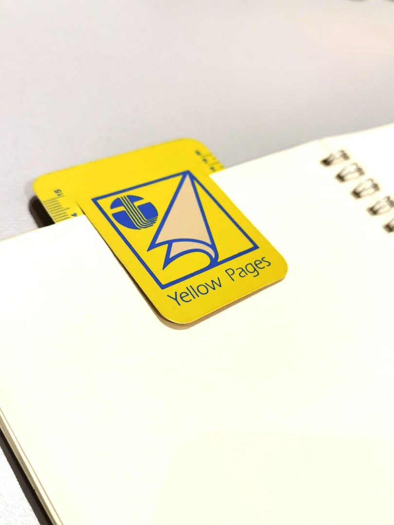 Vintage Yellow Pages Book Mark Ruler, Hobbies & Toys, Collectibles ...