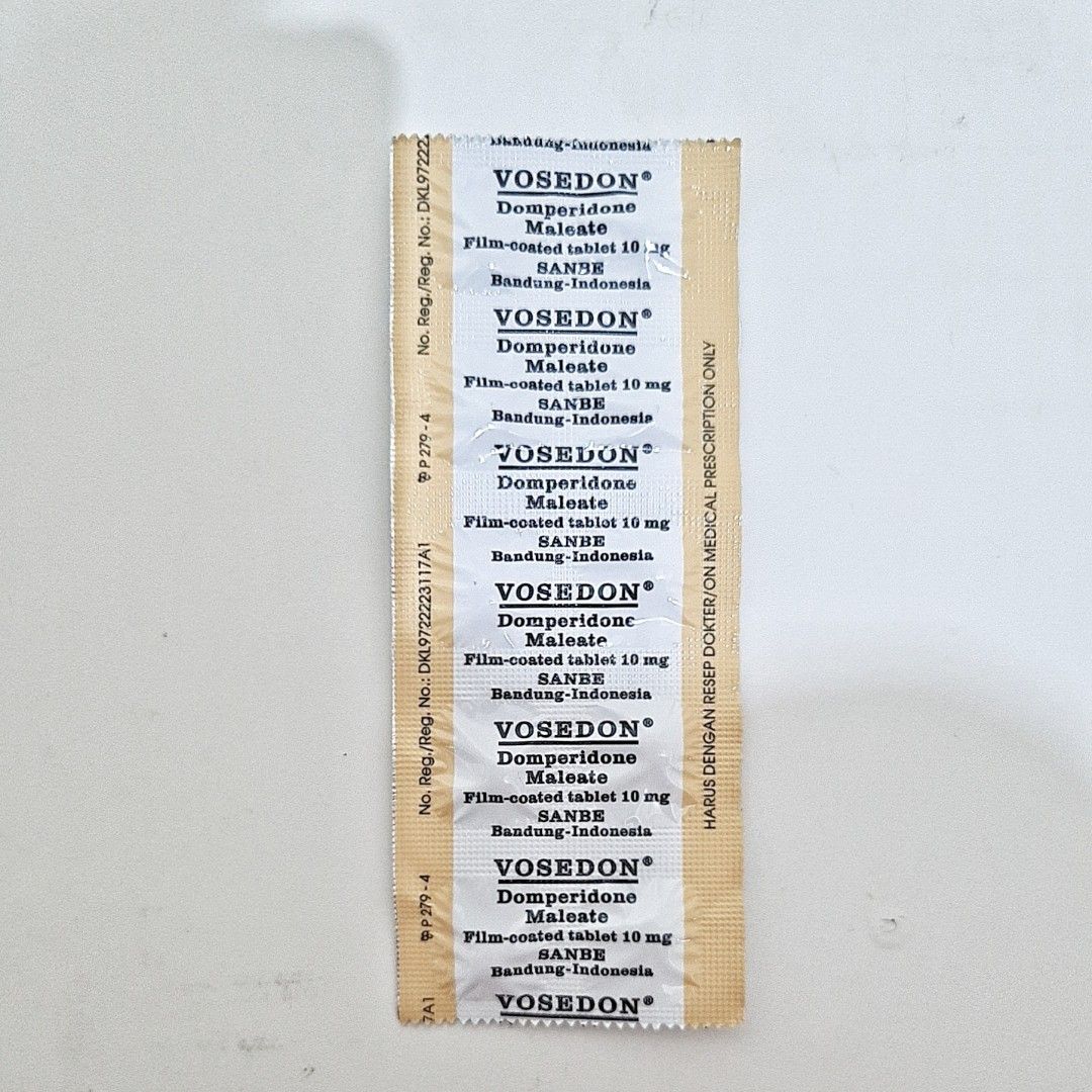 VOSEDON 10 MG STRIP ISI 10 TABLET VITAMIN SUPLEMEN IBU MENYUSUI ASI ...