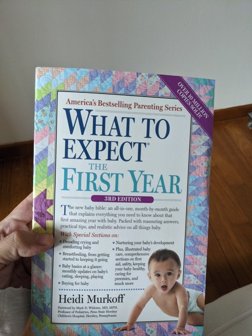What to expect - the first year. Baby Book, Hobbies & Toys, Books ...