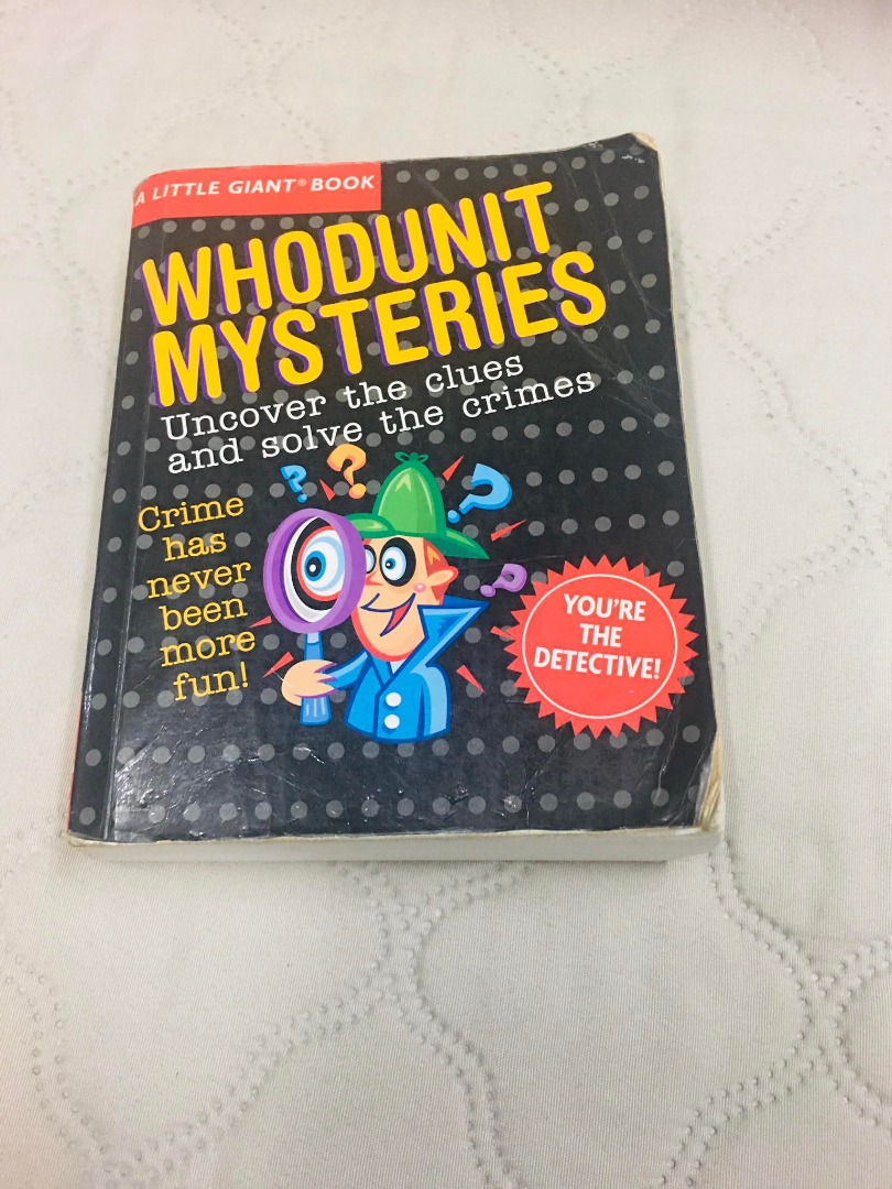 Whodunit Mysteries - Uncover the Clues and Solve the Crimes, Hobbies ...