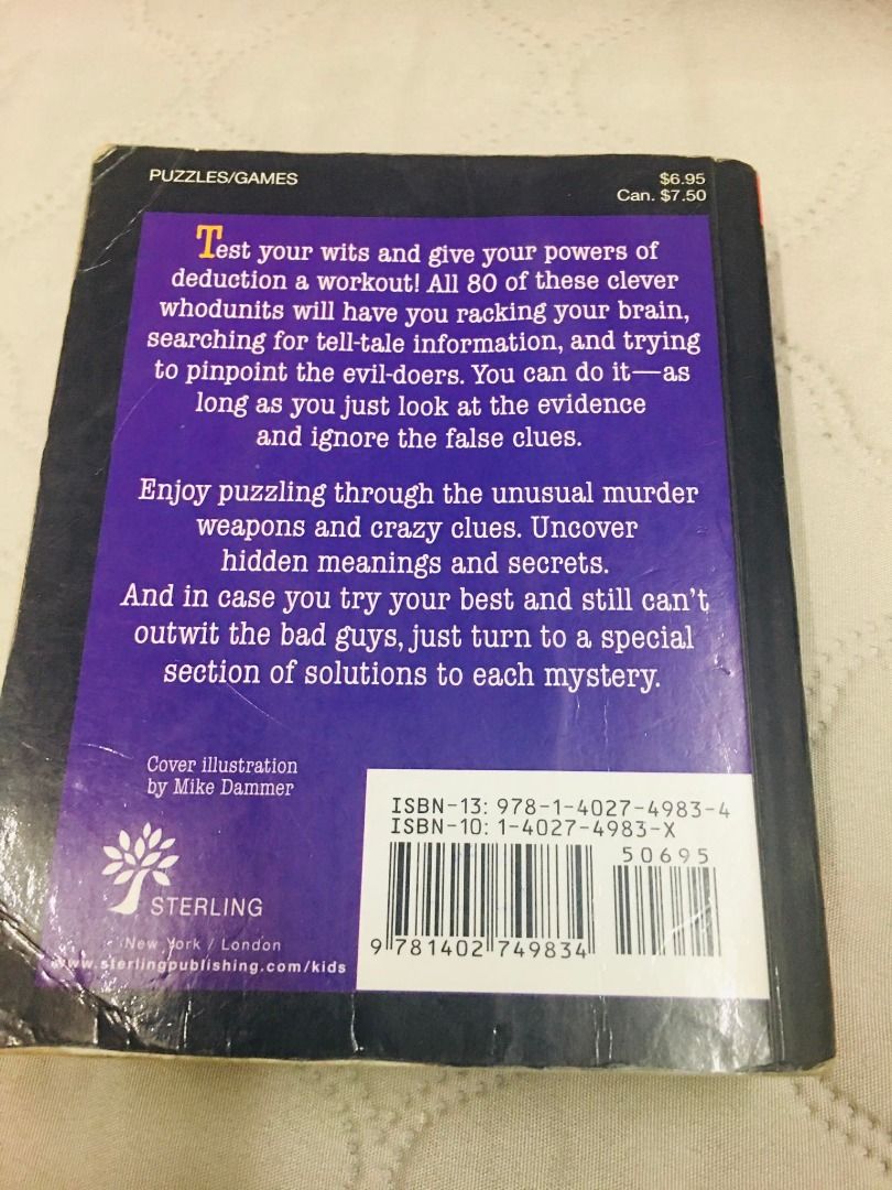 Whodunit Mysteries - Uncover the Clues and Solve the Crimes, Hobbies ...