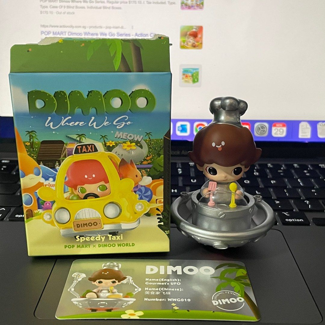 WTS Dimoo Where We Go SECRET, Hobbies & Toys, Toys & Games on Carousell