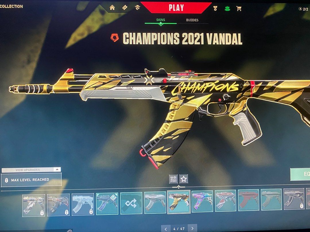 WTS Stacked CHAMPIONS 2021 VALORANT Account, Video Gaming, Gaming ...