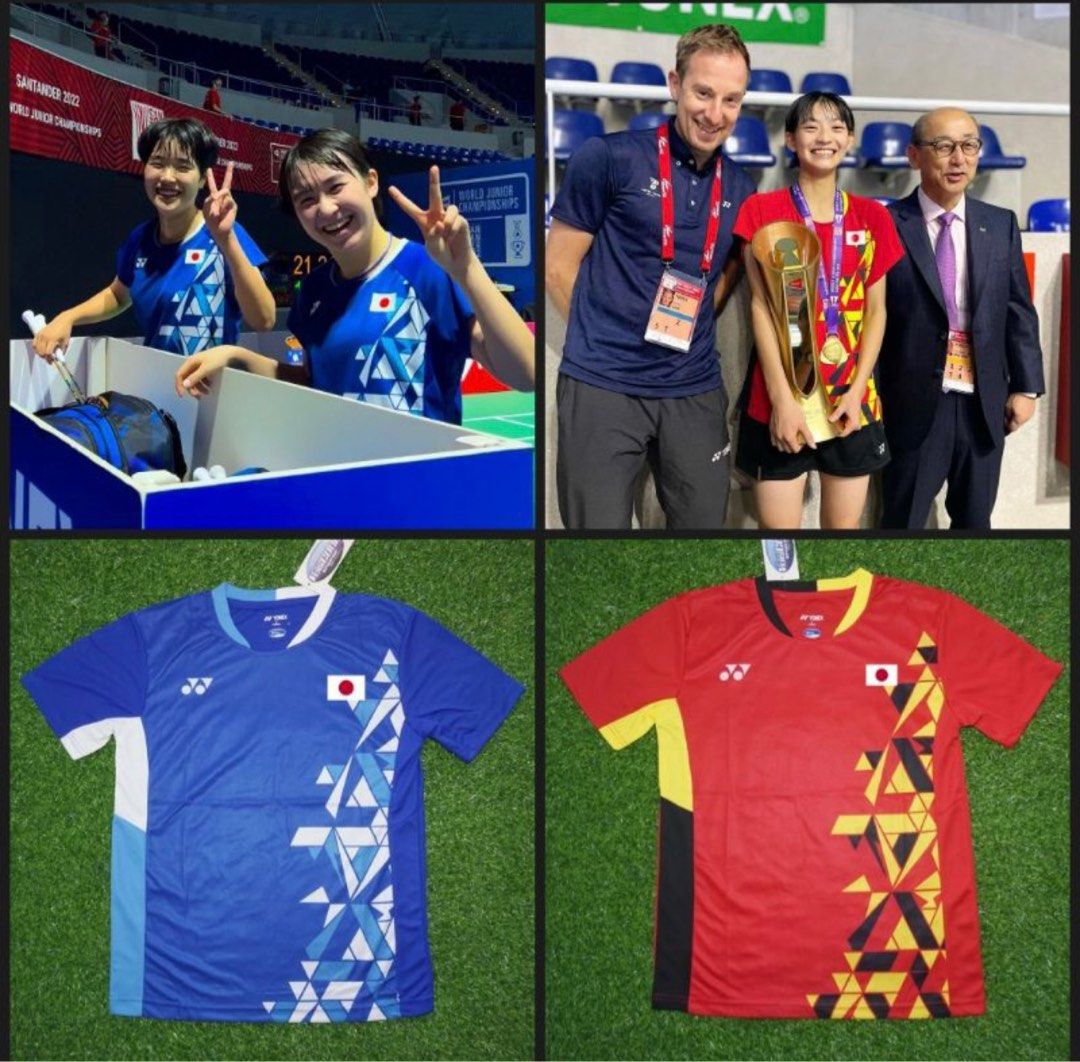 Yonex Japan Badminton Jerseys/Shirt 2022, Men's Fashion, Activewear on Carousell