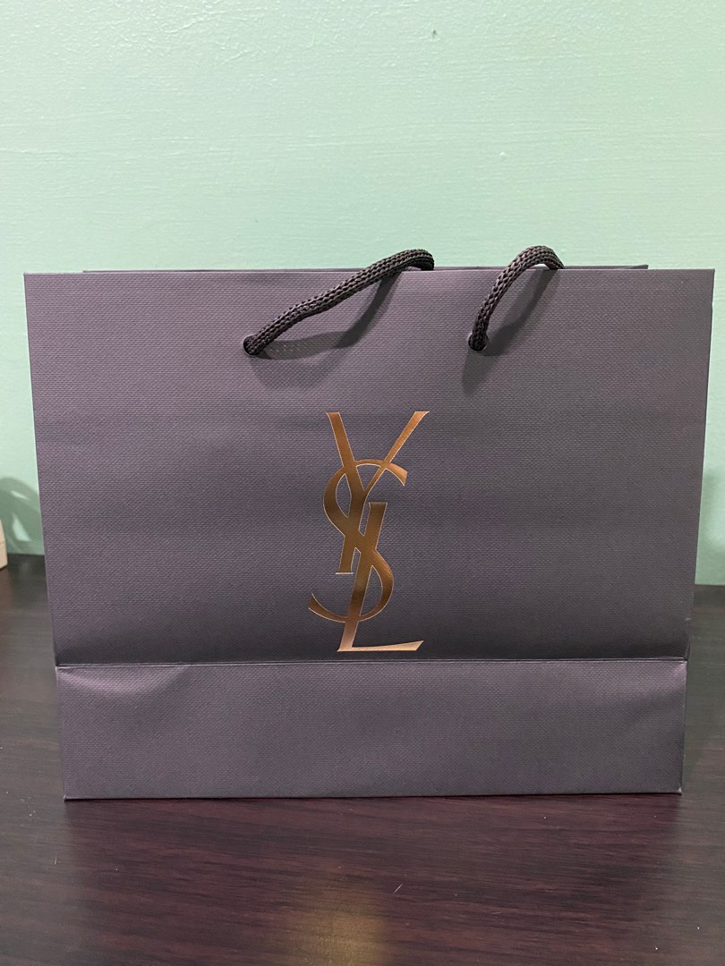 YSL paperbag (authentic), Luxury, Bags & Wallets on Carousell