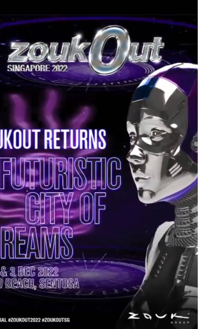 Zouk Out 1 day pass (Saturday), Tickets & Vouchers, Event Tickets on ...