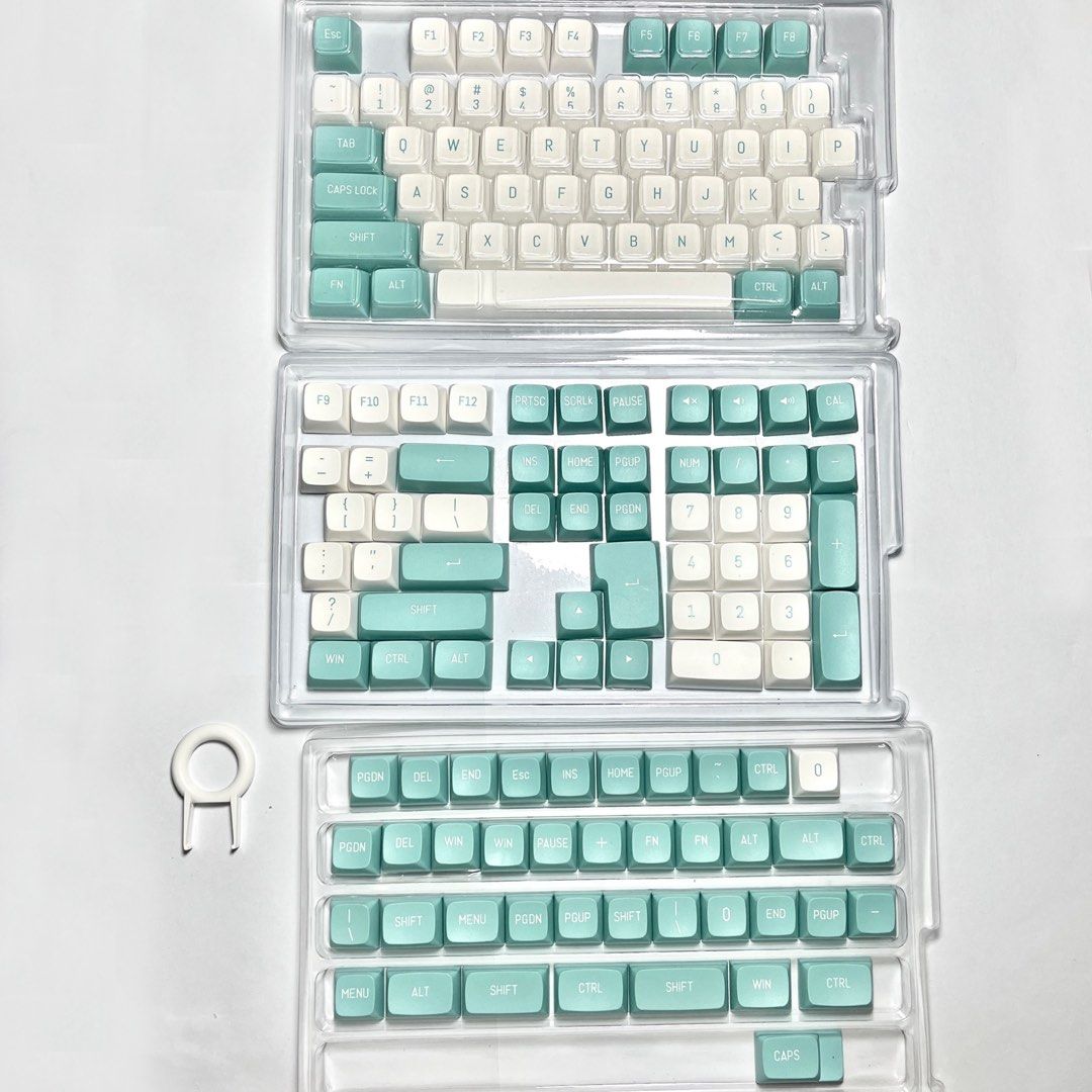 150 Green Keycaps (BAS Doubleshot MSA Profile), Computers & Tech, Parts ...