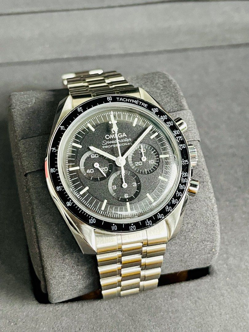 2022 Omega Speedmaster Pro Moonwatch Hesalite, Men's Fashion, Watches ...