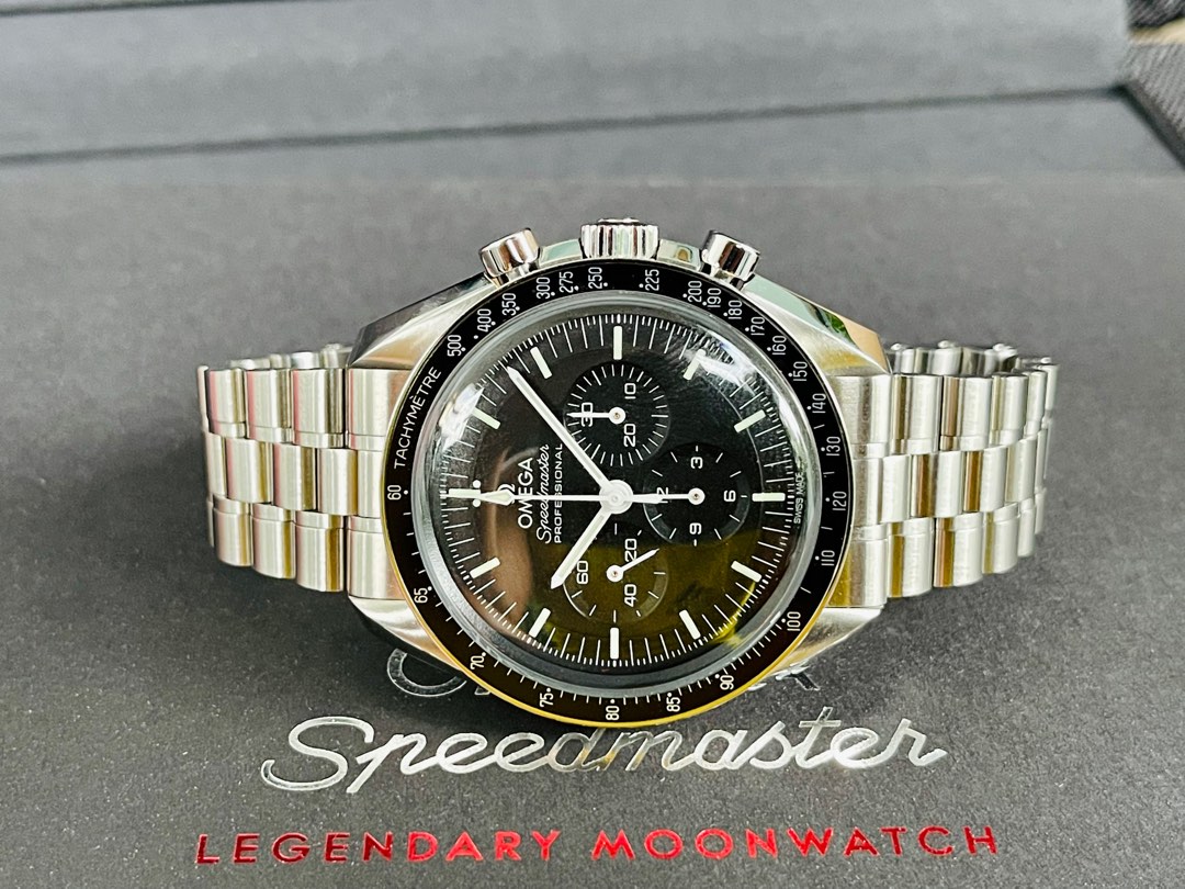 2022 Omega Speedmaster Pro Moonwatch Hesalite, Men's Fashion, Watches ...