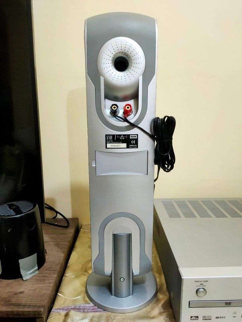 2 Bower & Wilkins VM1 Speakers 1 Infinity Oreus Subwoofer, Audio ...