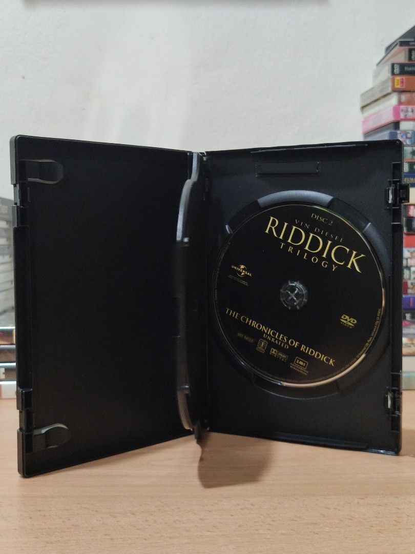 (2DVD) Riddick Trilogy, Hobbies & Toys, Music & Media, CDs & DVDs on Carousell