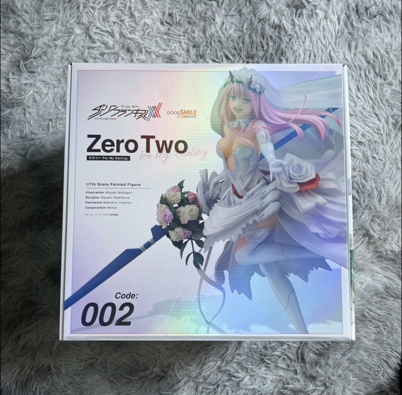 全新 GSC Good Smile Company gsc Zero two:For My Darling Darling in the FRANXX 02 零二 婚紗, 興趣及遊戲, 玩具 ...