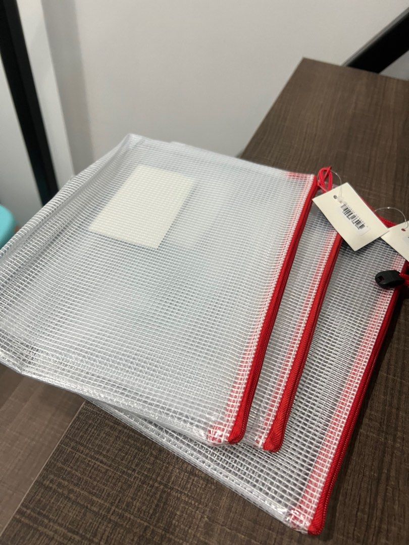 A5 zipper pouch, Hobbies & Toys, Stationery & Craft, Stationery ...