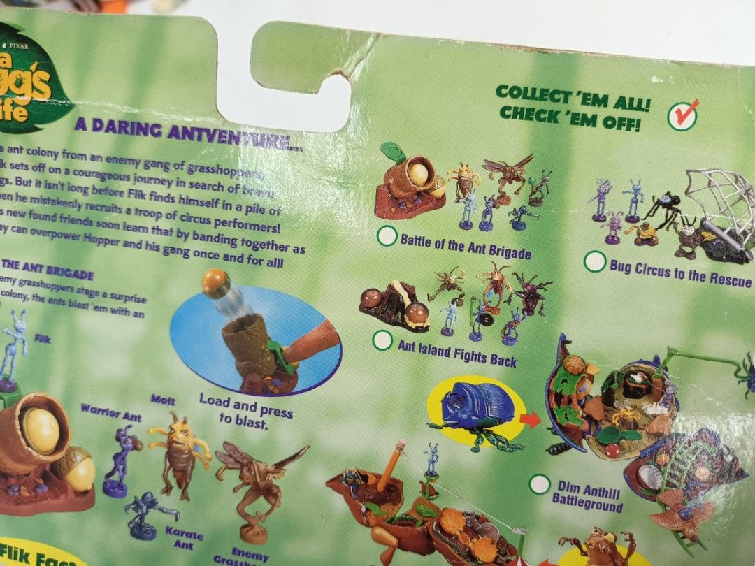 A bug's life Battle of the ant brigade, Hobbies & Toys, Toys & Games on ...