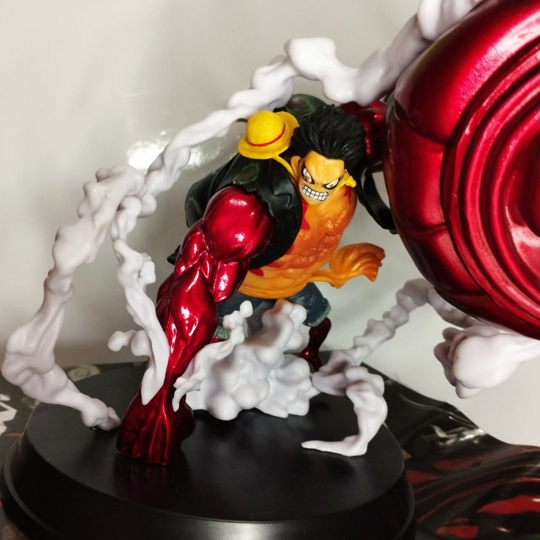 Action Figure One Piece Luffy King Kong Gun Gelar 4 Kw Toys And Collectibles Mainan Di Carousell