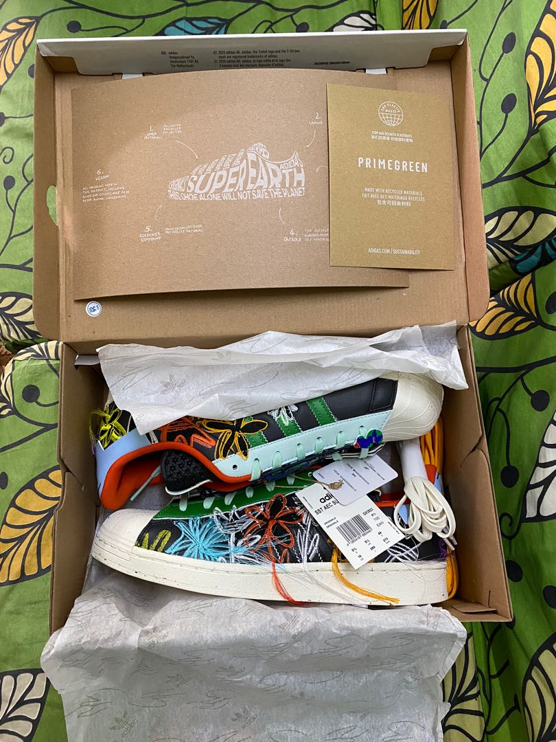 Adidas Superstar Sw Sean Wotherspoon Super Earth Samba, Men's Fashion ...