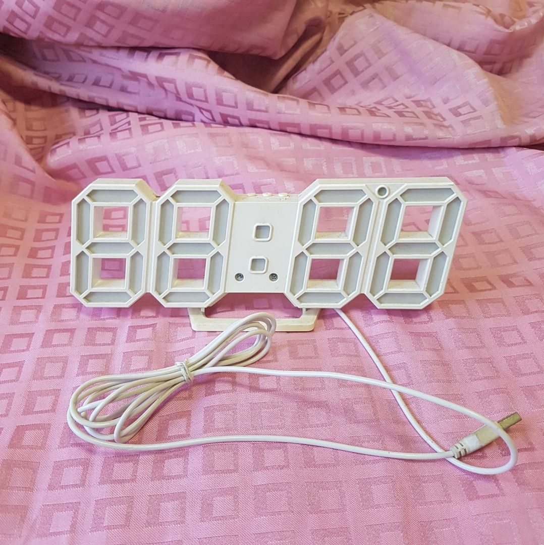 Aesthetic Digital Clock, Computers & Tech, Office & Business Technology ...