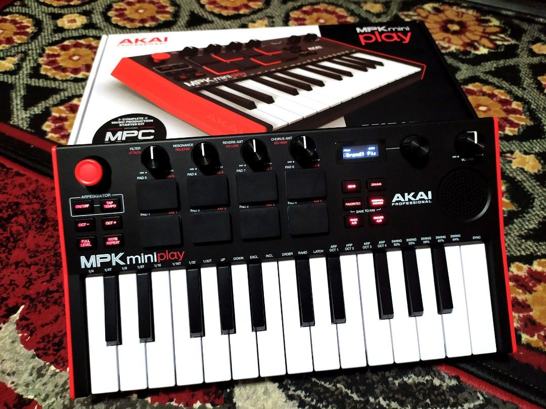 Akai MPK Mini Play Midi Keyboard, Hobbies & Toys, Music & Media ...