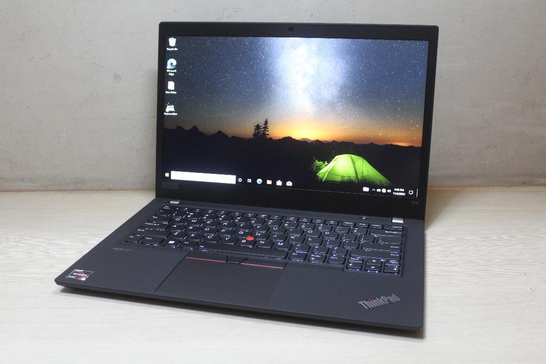 Amd Ryzen 5 pro 5650u Lenovo Thinkpad T14 Gen 2 ssd 512gb Backlit ...