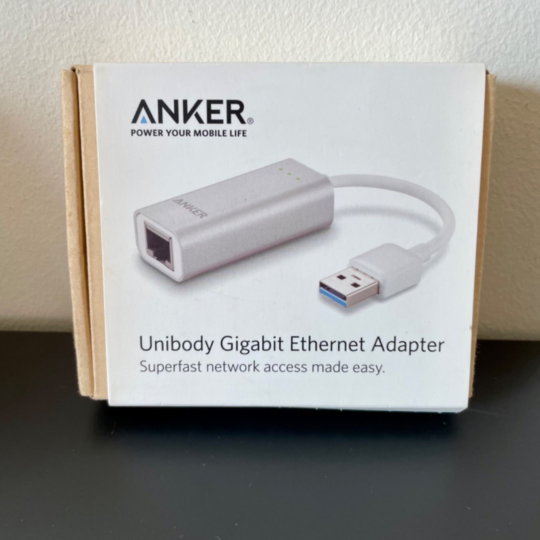 Anker Unibody Gigabit Ethernet Adapter USB 3.0, Computers & Tech, Parts ...