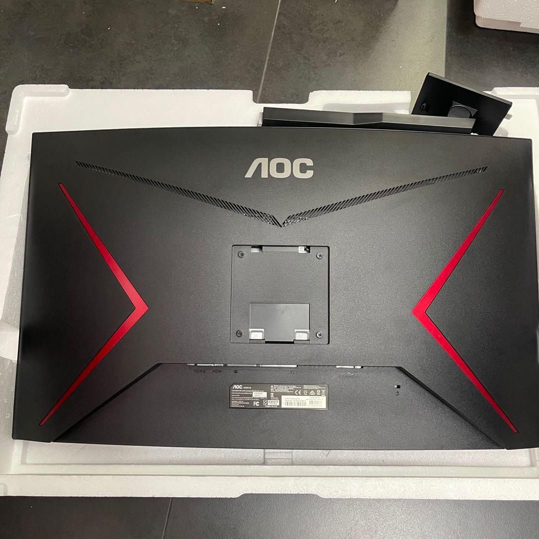 AOC G Line 2nd Gen QHD/155Hz Curved Gaming Monitor ,CQ32G2E, Computers ...