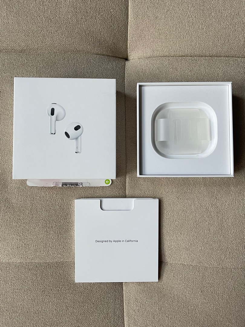 Apple Airpods 3rd Gen (BOX ONLY), Audio, Earphones on Carousell