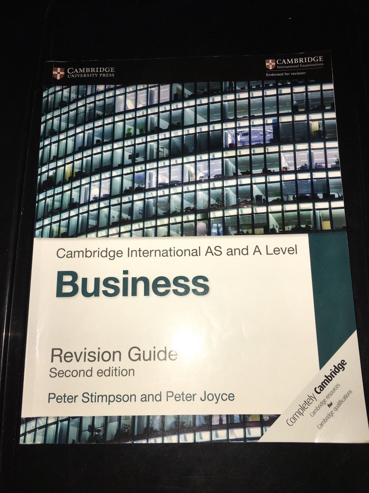 AS and A Level Business Revision Guide, Hobbies & Toys, Books ...