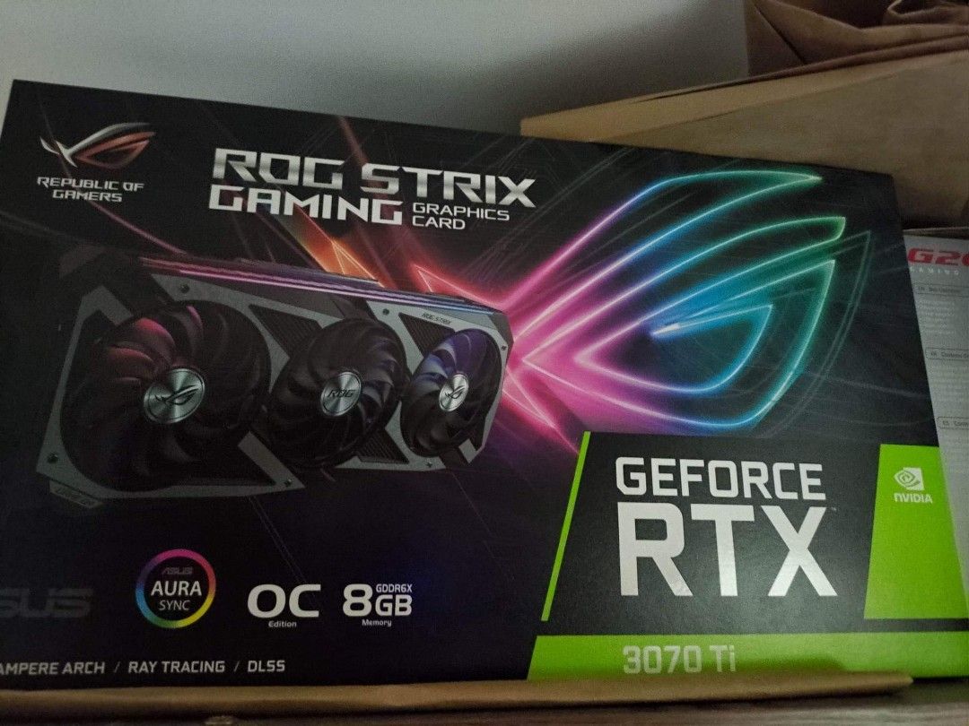 Asus rog strix rtx 3070 ti, Computers & Tech, Parts & Accessories ...