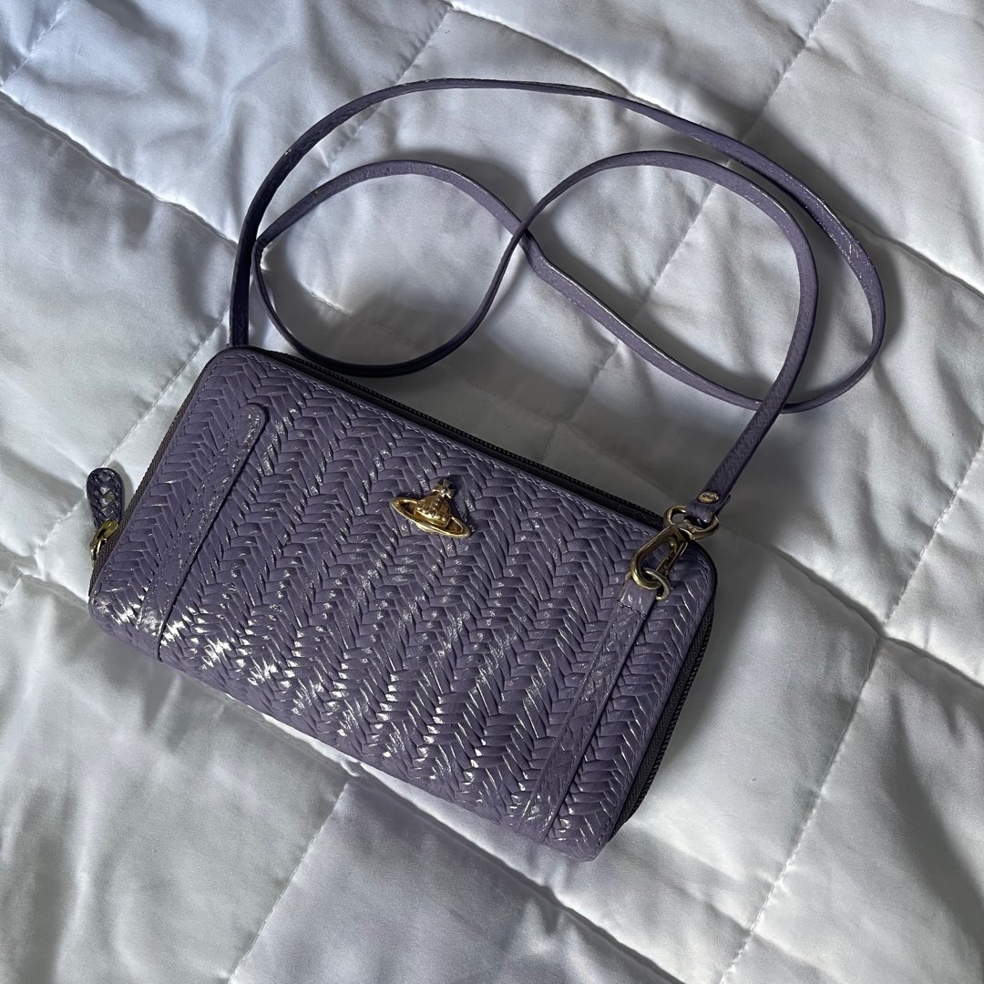 [Authentic] Vivienne Westwood Sling Wallet, Women's Fashion, Bags & Wallets, Purses & Pouches on ...