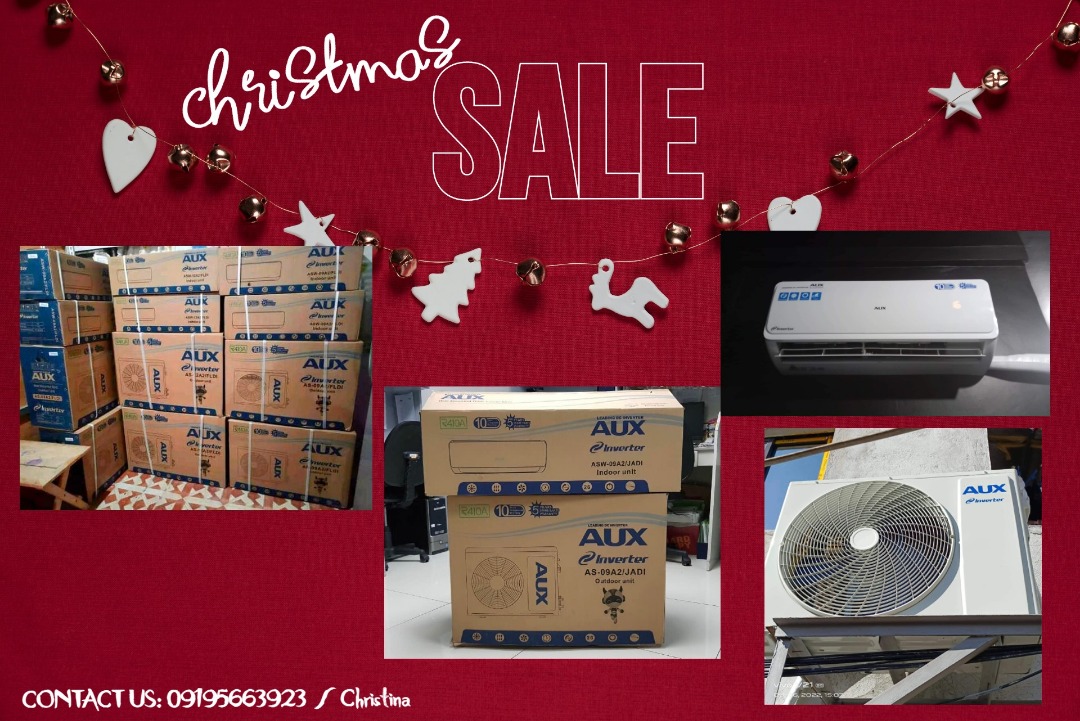 AUX. AIRCON SPLIT TYPE INVERTER, TV & Home Appliances, Air Conditioning ...