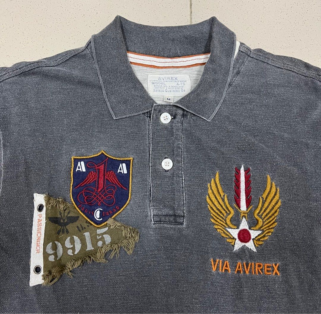 AVIREX, Men's Fashion, Tops & Sets, Tshirts & Polo Shirts on Carousell