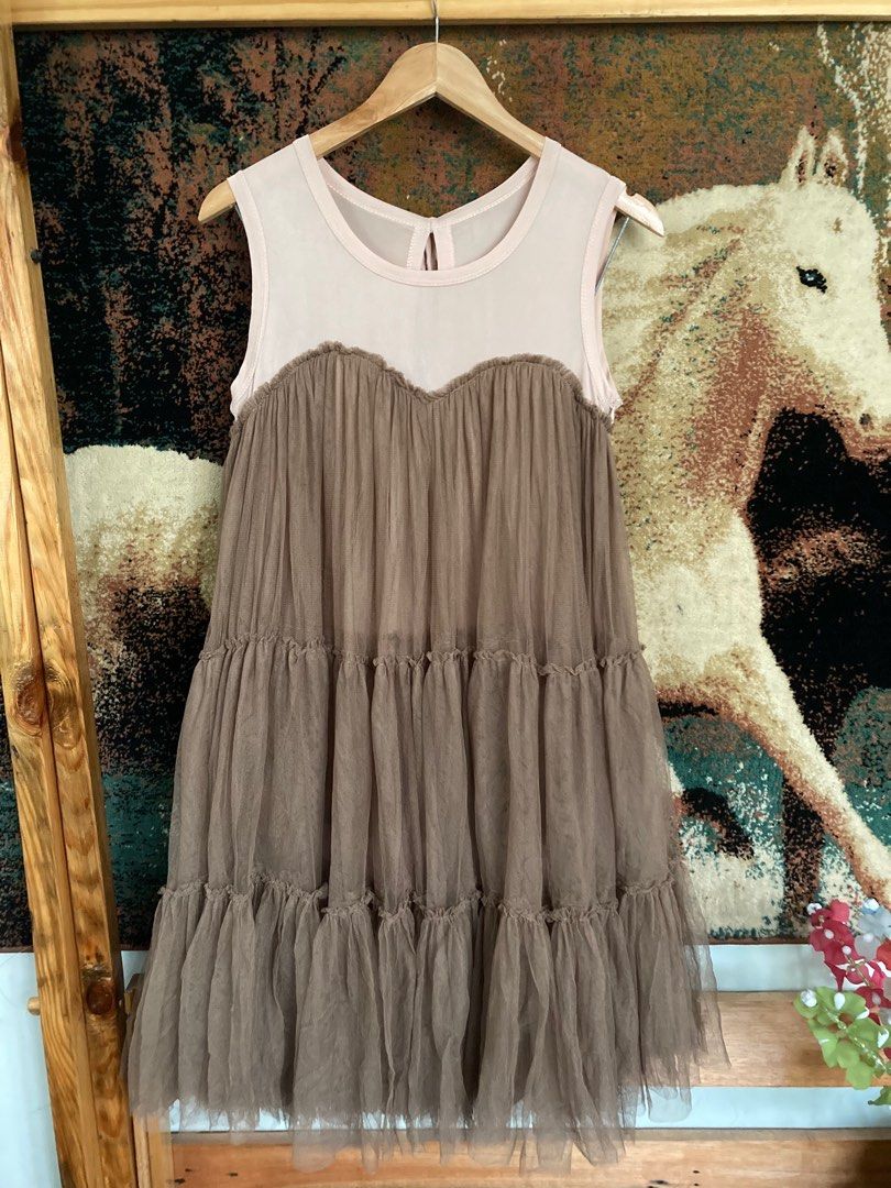 Babydoll Dollete Dainty Cottagecore Lolita y2k Fairycore Tulle Dress ...