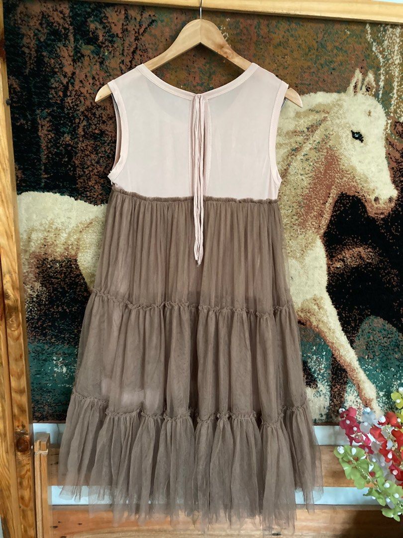 Babydoll Dollete Dainty Cottagecore Lolita y2k Fairycore Tulle Dress ...