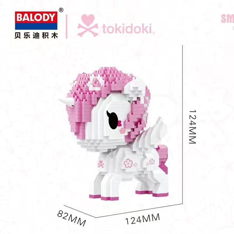BALODY Mini Building Blocks TOKIDOKI Toy Unicorn, Hobbies & Toys, Toys ...