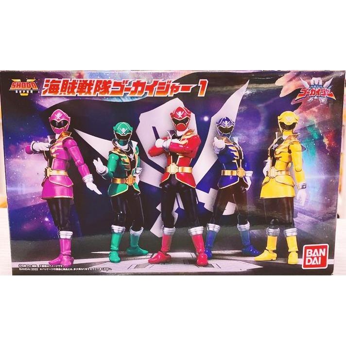 Bandai Kaizoku Sentai Gokaiger Shodo Super Vol.1 Boxed Set of 5 Action ...