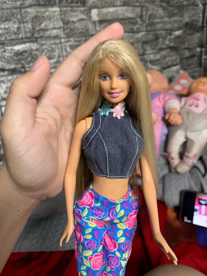 Barbie preloved silicon belly, Hobbies & Toys, Toys & Games on Carousell