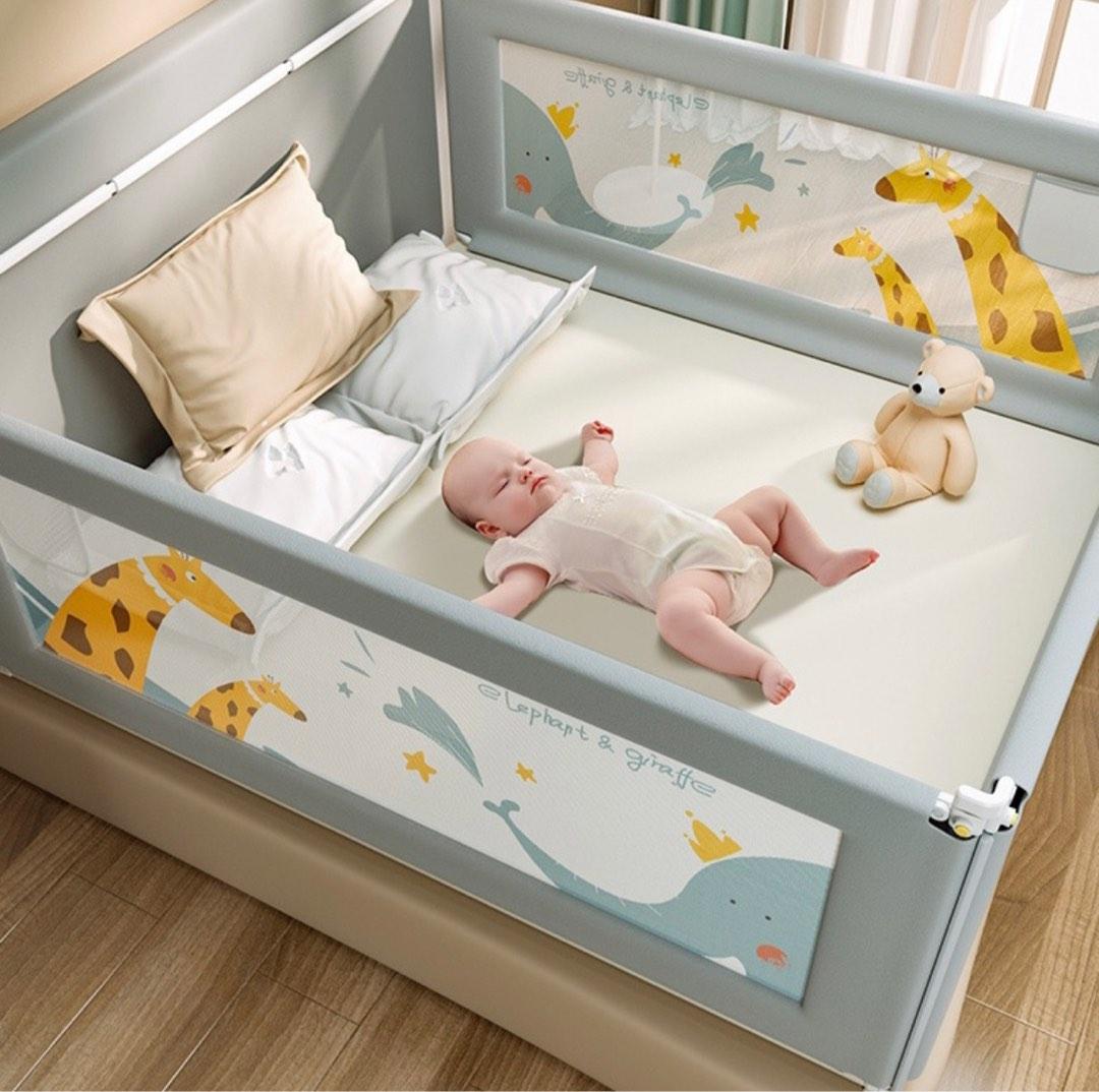 Bed fence - 1 side only, Babies & Kids, Baby Nursery & Kids Furniture ...