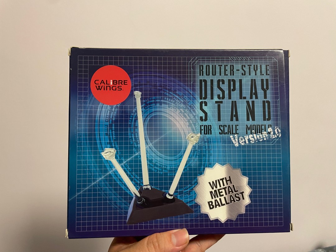 BIB 1/72 Calibre Wings router style display stand for die cast aircraft ...