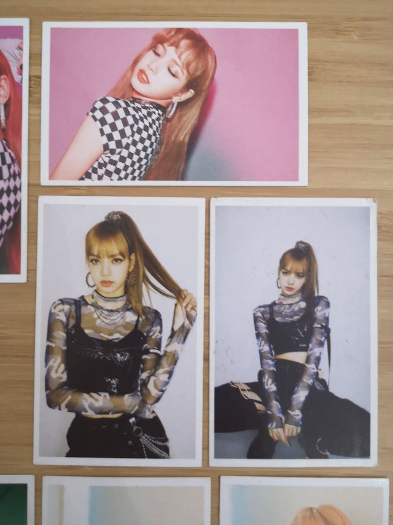 BLACKPINK LISA Photo Cards (unofficial), Hobbies & Toys, Memorabilia ...