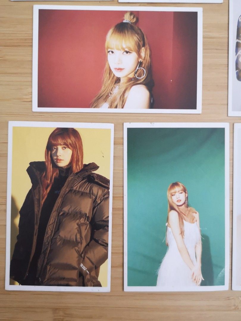 BLACKPINK LISA Photo Cards (unofficial), Hobbies & Toys, Memorabilia ...