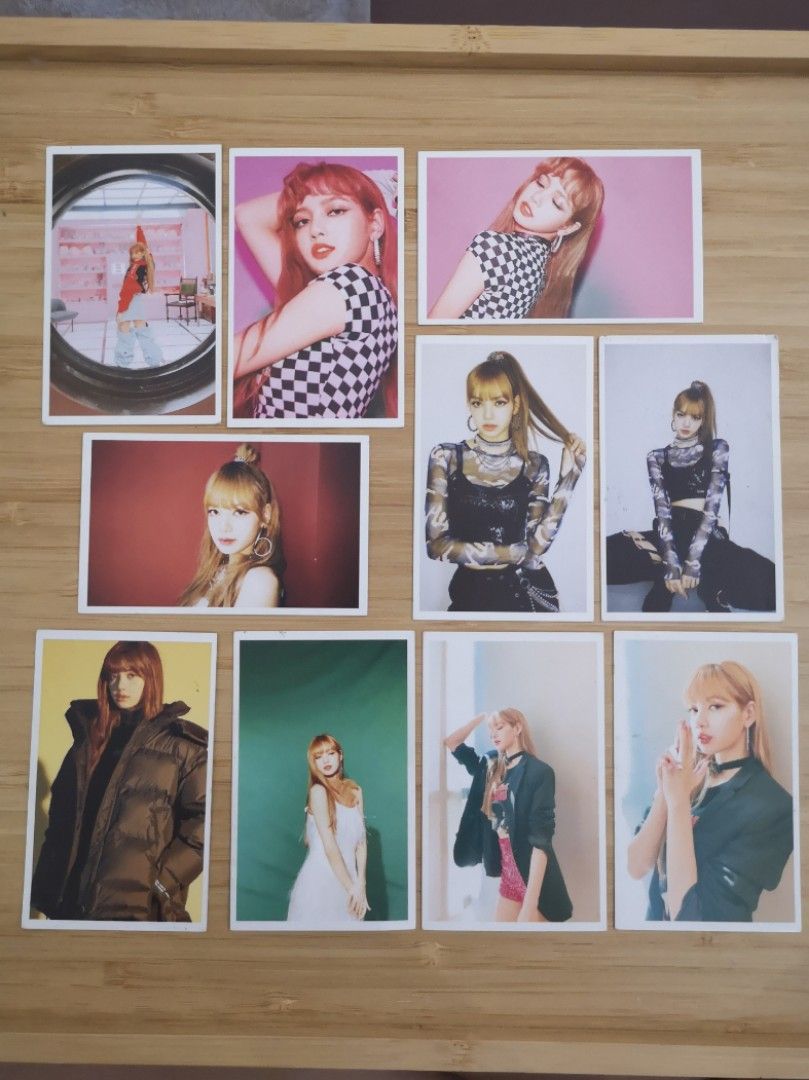 BLACKPINK LISA Photo Cards (unofficial), Hobbies & Toys, Memorabilia ...