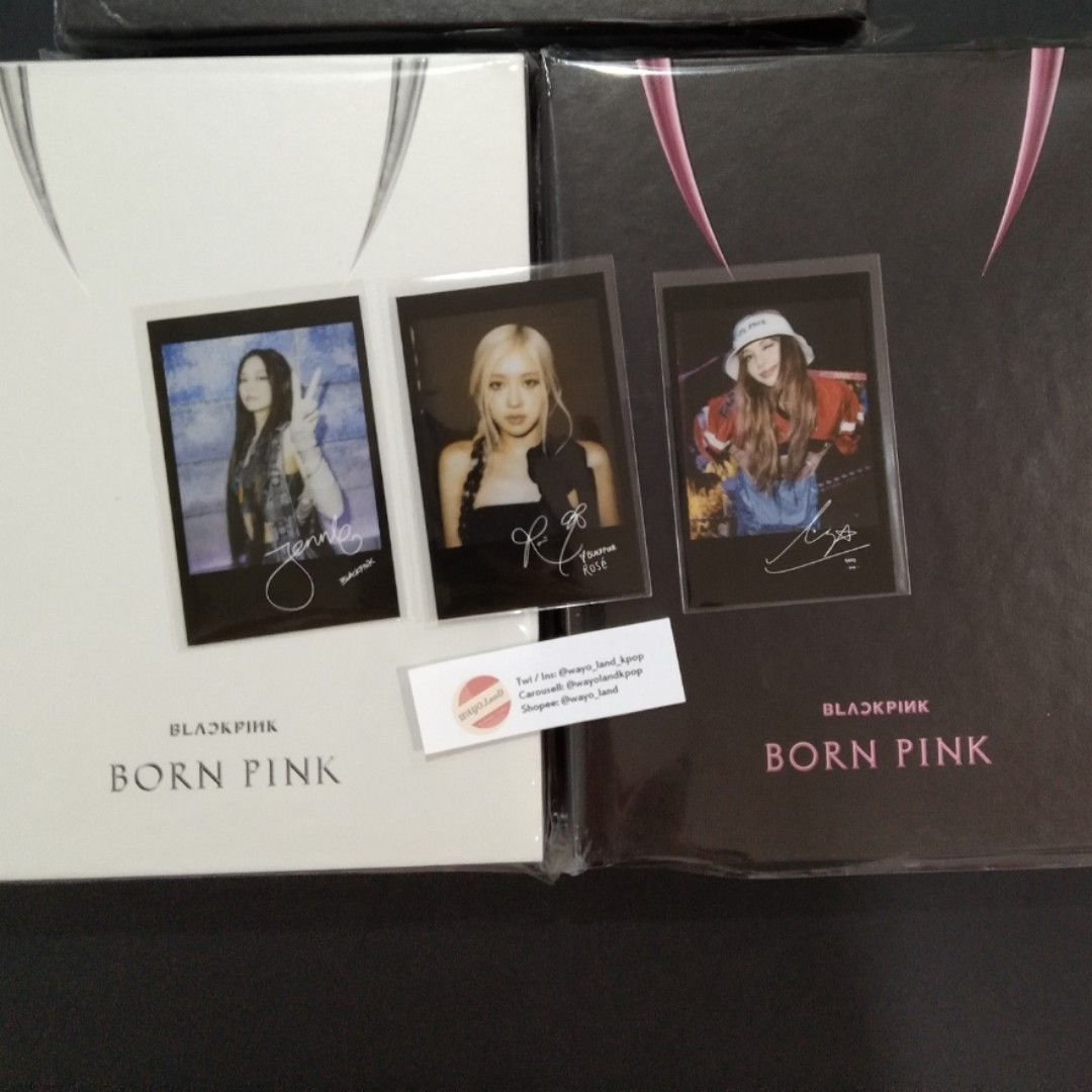BLACKPINK LUCKY DRAW Photocard with Born Pink Album ktown4u, Hobbies ...