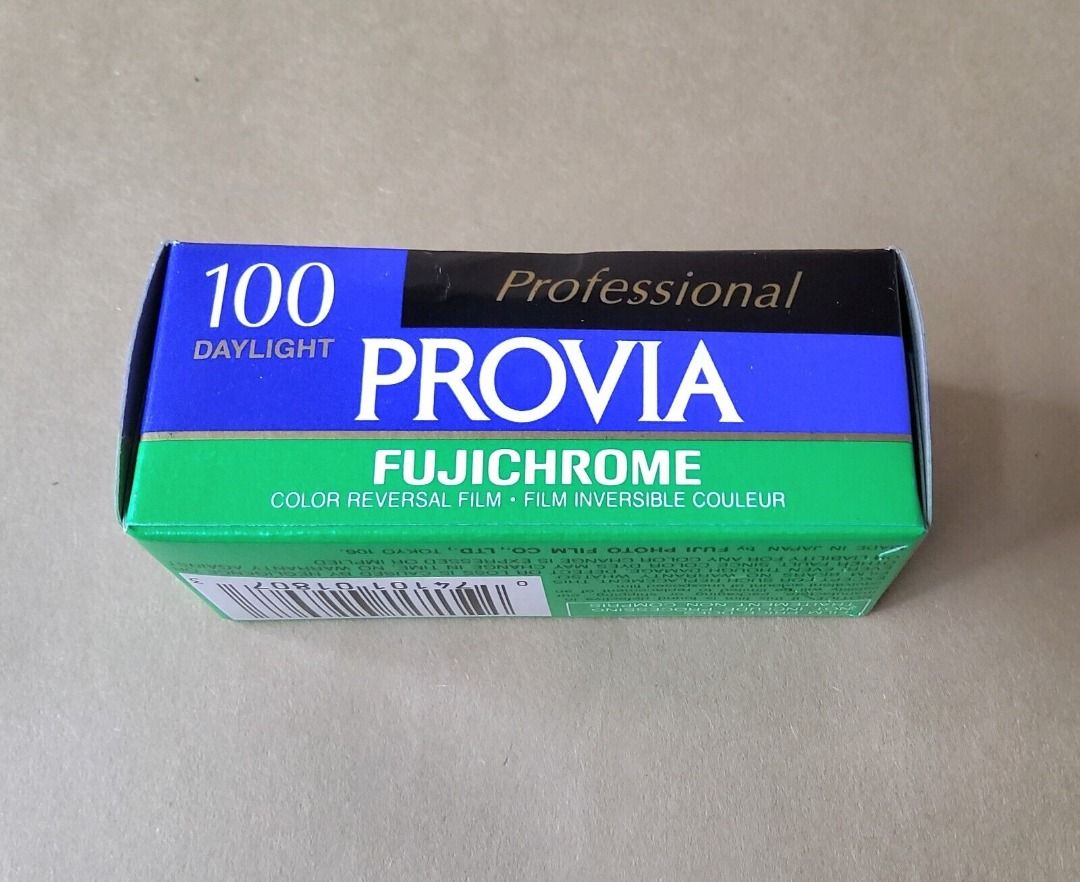 [BMC] Fujifilm Fujichrome Provia 100 RDPII Color Reversal Film 120 ...