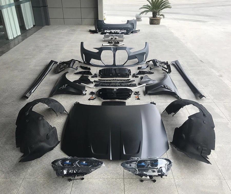 Bmw 3 Series G20 upgrade to g80 wide body kit bodykit fender bumper ...