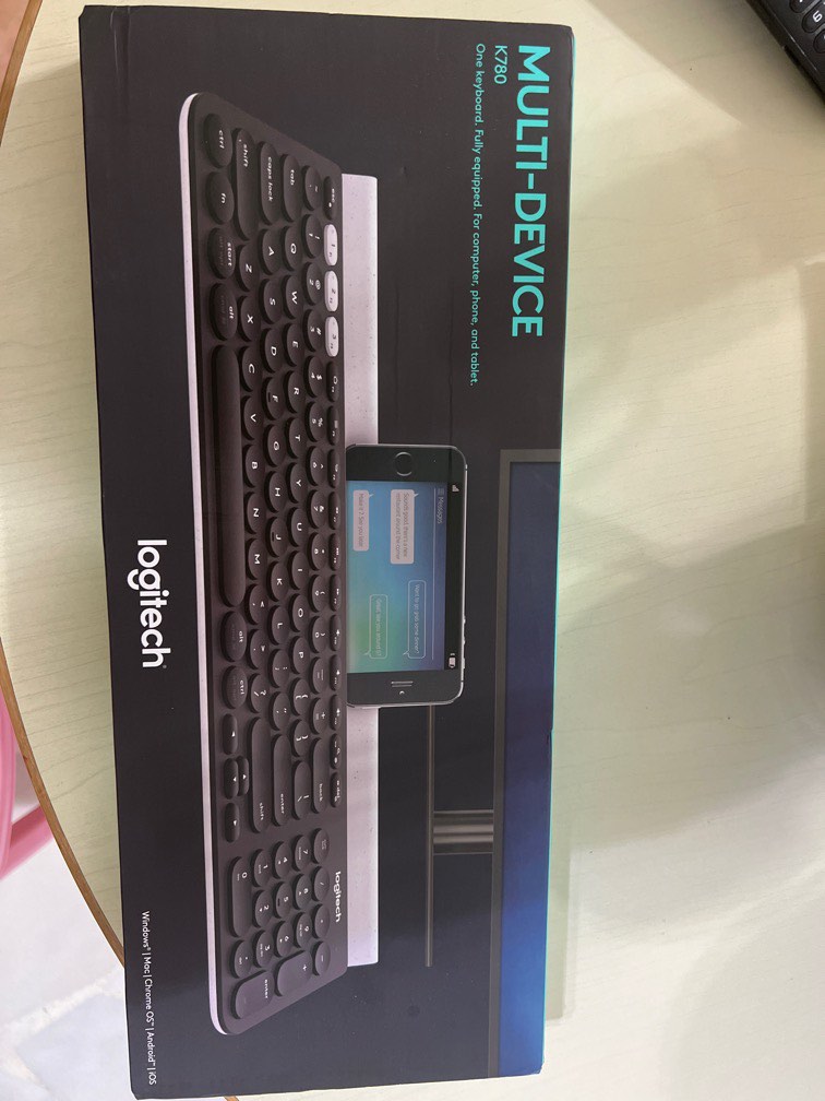 Bnib Logitech k780 multi device keyboard, Computers & Tech, Parts ...