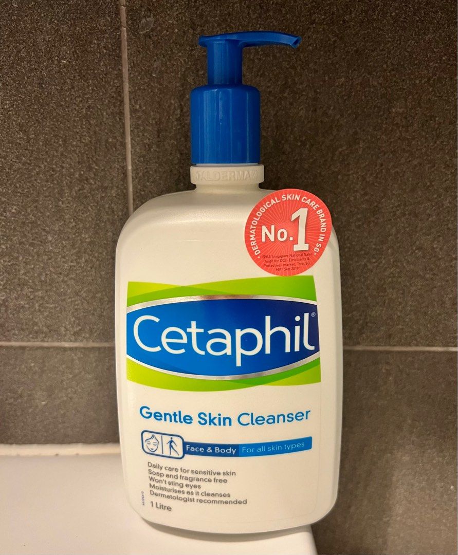 Cetaphil 1L Gentle Skin Cleanser, Beauty & Personal Care, Bath & Body ...
